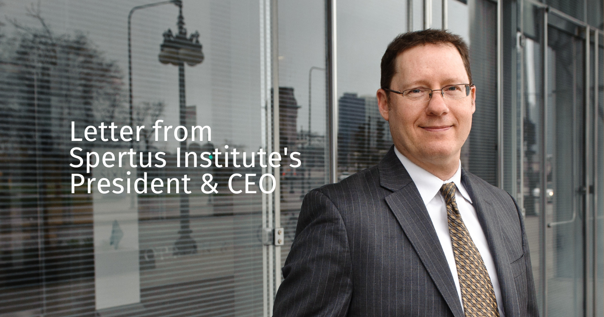 Letter from the President - Spertus Institute