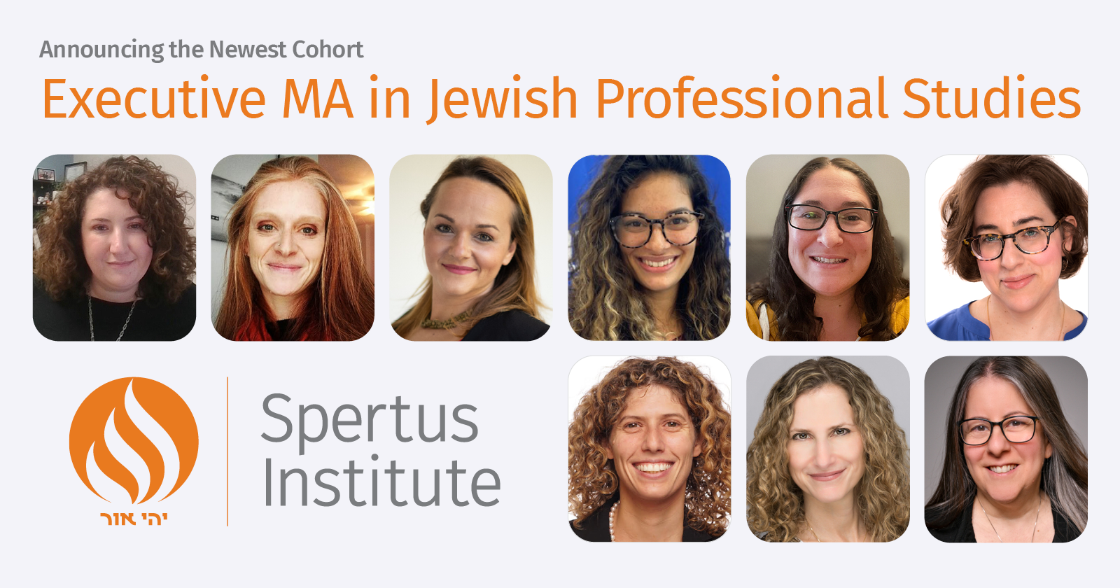 Meet Cohort 9 of the Executive MA in Jewish Professional Studies ...