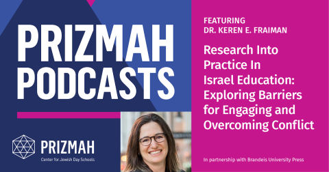 Dr. Keren Fraiman featured in Prizmah podcast: "Research Into Practice ...